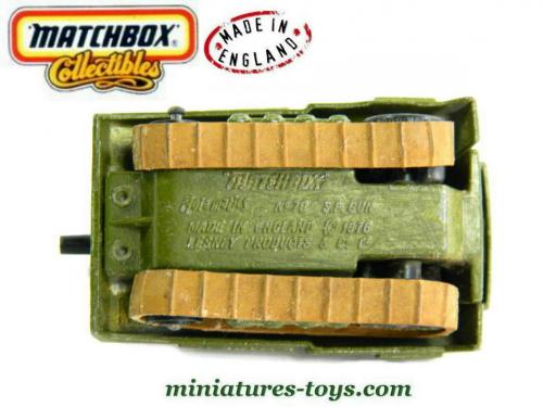 Le char d'assaut miniature de Matchbox Rolamatics au 1/65e miniatures-toys