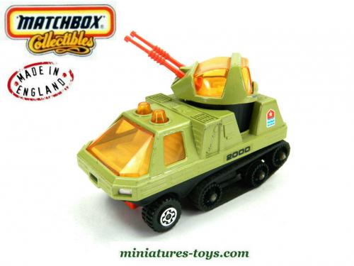 Le char de l'espace Crusader miniature de Matchbox Adventure 2000 ...