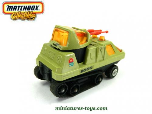 Le char de l'espace Crusader miniature de Matchbox Adventure 2000 ...