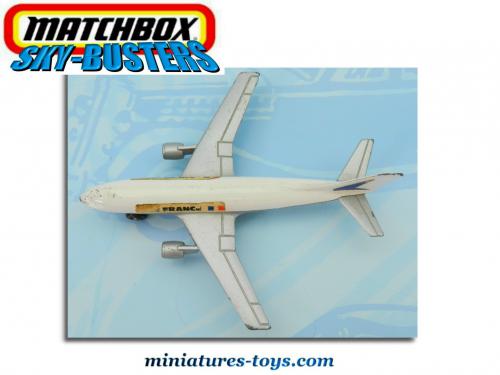 L'avion de ligne Airbus A300 B Air France miniature Matchbox Sky ...