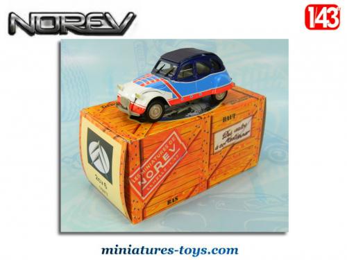 La Citroën 2cv Basket de 1977 en miniature par Norev au 1/43e ...