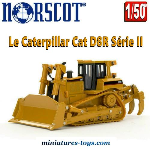 Le bulldozer Caterpillar Cat D8R Série 2 miniature de Norscot au 1/50e ...