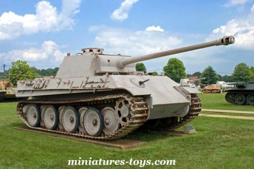 Le char allemand Panther Ausf G miniature de Solido au 1/50e miniatures ...