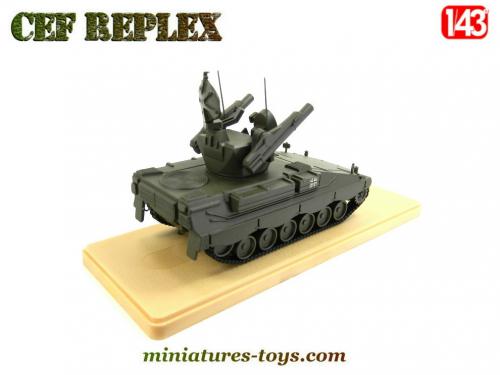 Le SPZ a tourelle Euro missile Roland en miniature par CEF Replex au 1 ...