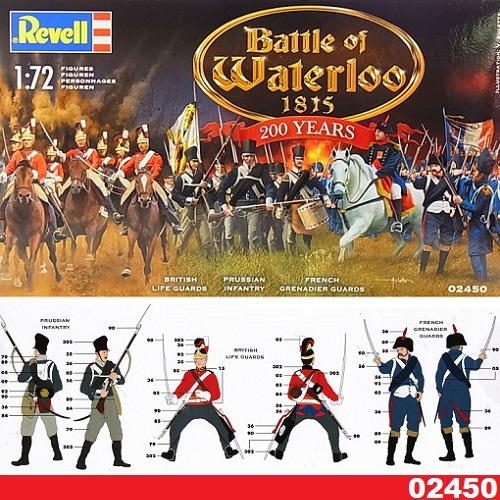 La bataille de Waterloo 1815 en figurines Empire Revell au 1/72e ...