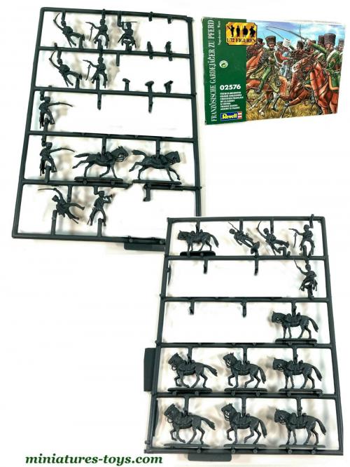 Les chasseurs français de la garde à cheval Empire en figurines Revell ...