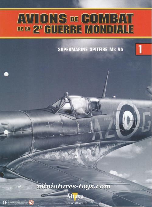 Le fascicule n°1 de la collection avions de combat de la 2e guerre ...