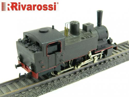 La locomotive tender a vapeur 030 Gr-835 de Rivarossi au HO H0 miniatures-toys