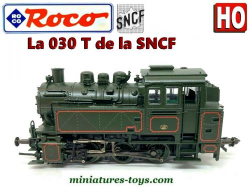 La locomotive a vapeur type 030 T de la SNCF miniature de Roco au H0 HO ...