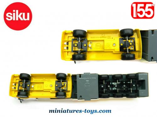 Le Mercedes SK et sa semi remorque Citerne Shell en miniature Siku au 1 ...