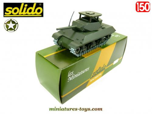 Le char Destroyer M10 couvert en miniature de Solido au 1/50e ...