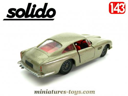 La DB5 Aston Martin Vantage en miniature Solido au 1/43e incomplète ...