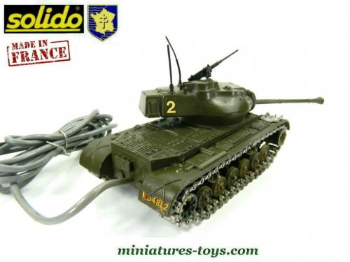 Le char Patton M7 français en miniature téléguidé de Solido au 1/50e ...