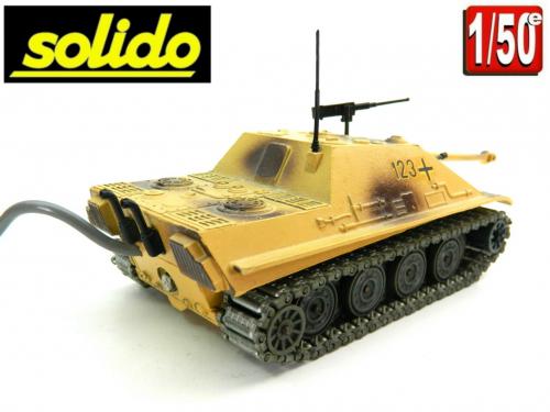 Le char Jagdpanther miniature téléguidé de Solido au 1/50e miniatures-toys