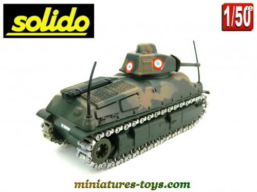 Le char Somua S35 français de 1940 en miniature Solido au 1/50e ...