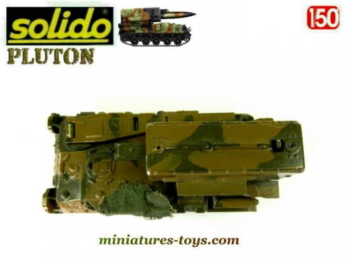 Le lance missile français Pluton AMX 30 miniature de Solido au 1/50e ...