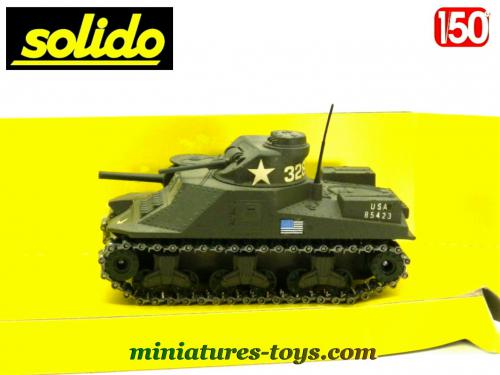 Le char américain M3 Général Lee vert en miniature Solido au 1/50e ...