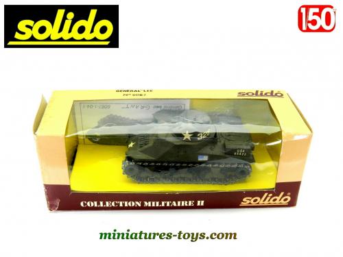 Le char américain M3 Général Lee vert en miniature Solido au 1/50e ...