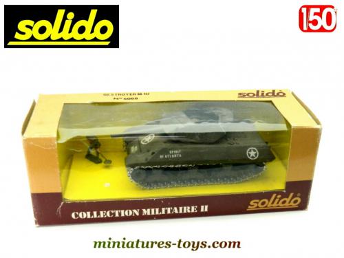 Le chasseur de chars Destroyer M10 en miniature Solido au 1/50e ...