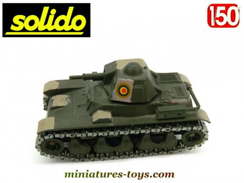 Le char français Renault R35 camo en 1940 miniature Solido au 1/50e ...