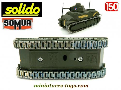 Le char Somua S35 français mod 1935 1940 en miniature par Solido au 1 ...