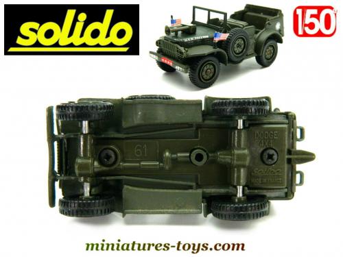 Le Dodge WC 56 4x4 Command car de Patton en miniature Solido au 1/50e ...