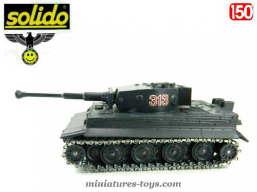 Le char allemand PzKw VI Tigre I Ausf H gris miniature de Solido au 1 ...
