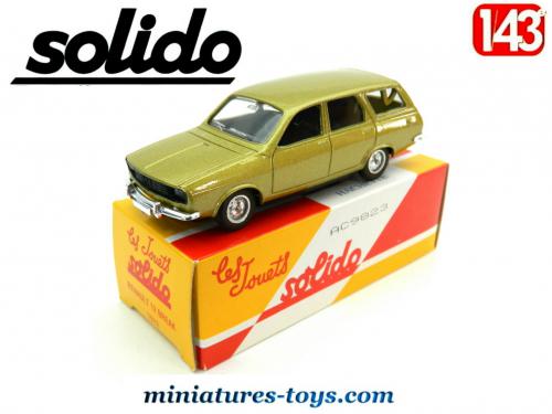 La Renault 12 Break de 1972 en voiture miniature par Solido au 1/43e ...