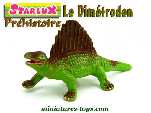 Le Dimétrodon préhistorique en miniature plastique par Starlux ...