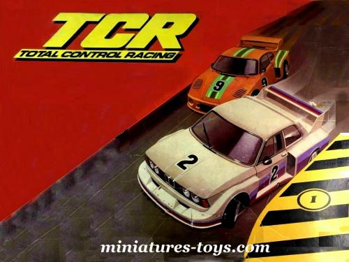 La BMW 3 0 CSL blanche en miniature pour circuit TCR de Slot cars ...