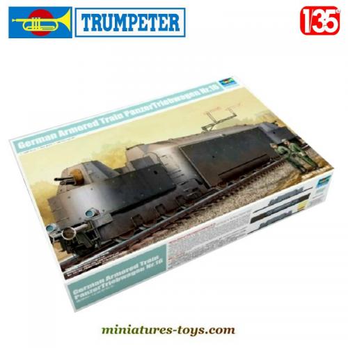 Le train blindé allemand PanzerTriebwagen Nr 16 par Trumpeter au 1/35e ...