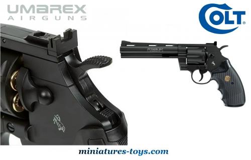 La réplique métal du Colt Python 357 Magnum a air comprimé par Umarex ...
