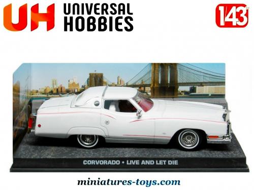 La Cadillac Corvorado de James Bond en miniature Universal Hobbies au 1 ...