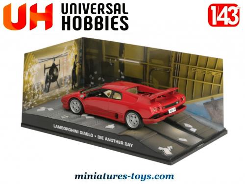 La Lamborghini Diablo de James Bond en miniature Universal Hobbies au 1 ...
