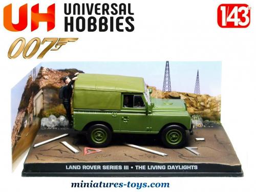 La Land Rover Series II de James Bond en miniature Universal Hobbies au ...